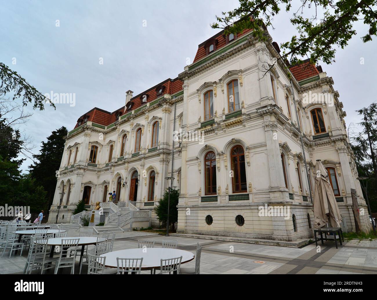Adile Sultan Pavilion is in Istanbul, Turkey. It was built in 1853 ...