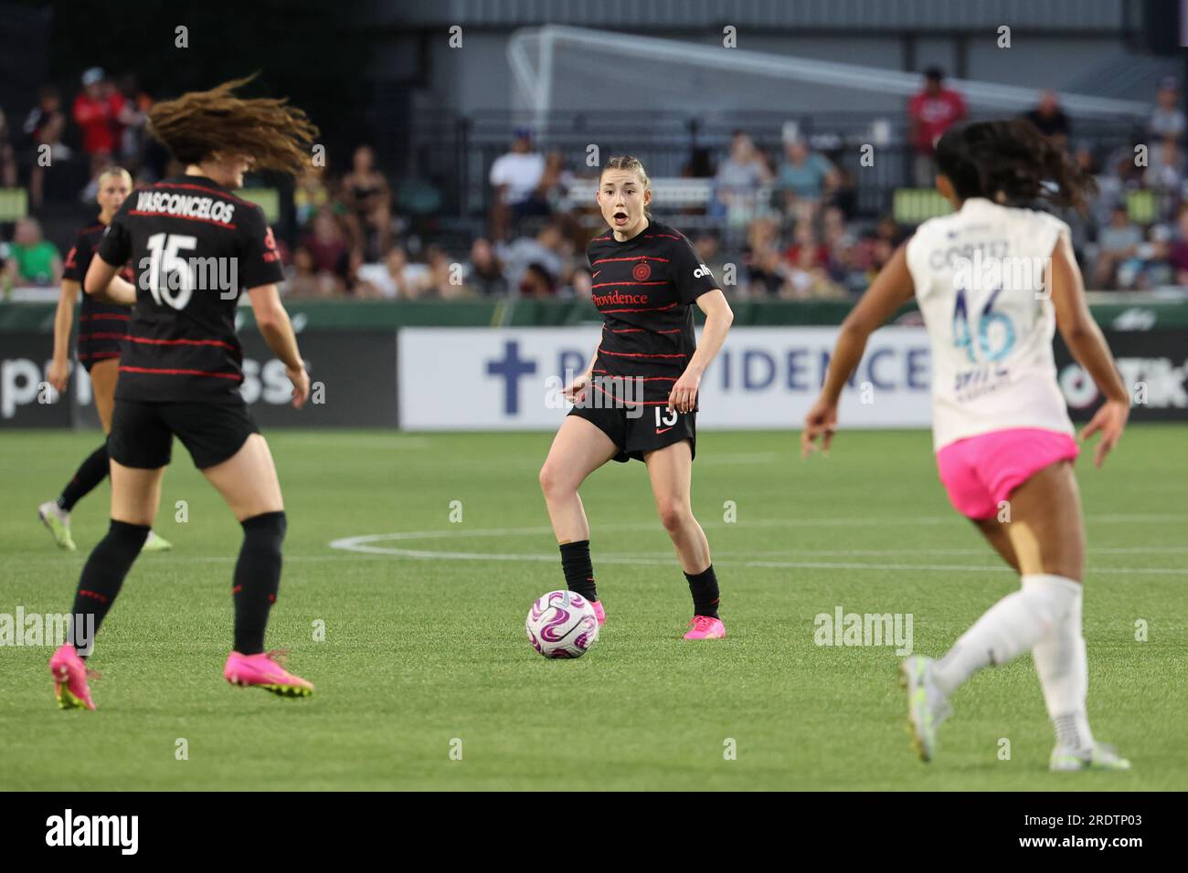 July 21, 2023; Portland, Oregon, USA; San Diego Wave at Portland Thorns ...