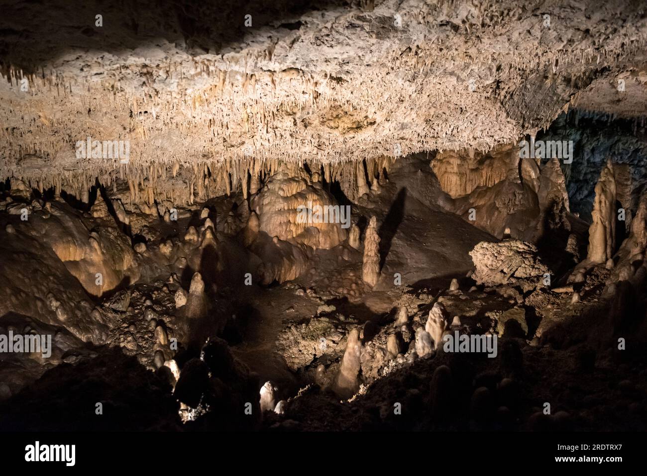 The magical Svoboda Cave in Slovakia Stock Photo - Alamy