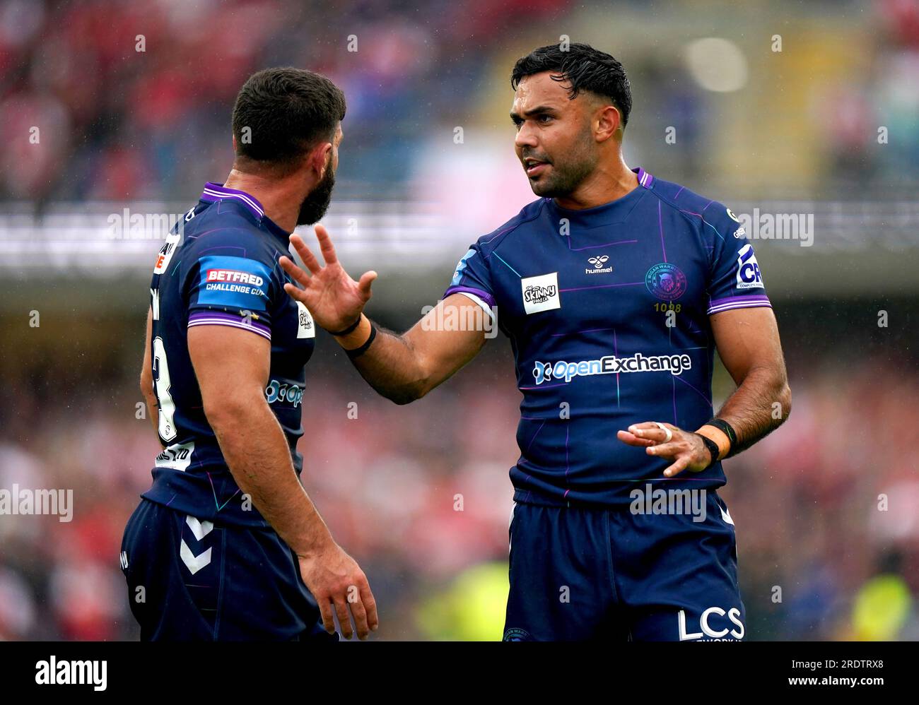 Abbas miski wigan warriors 2023 hull kr hi-res stock photography and ...