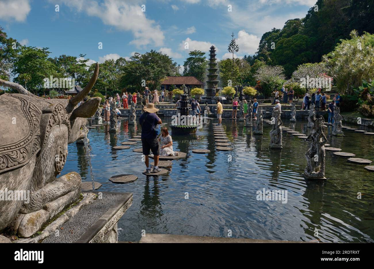 Tirta Gangga is a former royal palace in eastern Bali, Indonesia, Named ...