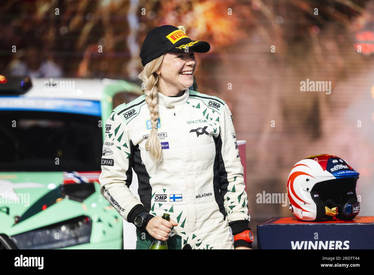 MALKONEN Enni (FIN), Toksport WRT, Skoda Fabia RS, portrait during the ...
