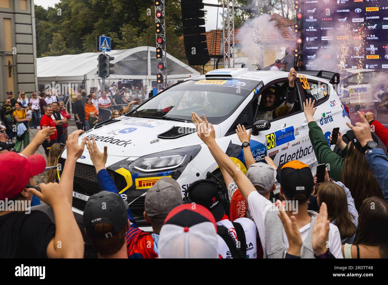 58 Gregoire MUNSTER (LUX), Louis LOUKA (BEL), FORD Fiesta Rally3, RC3 ...