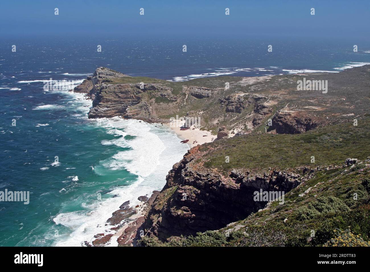 Kap der guten Hoffnung, Blick von Cape Point aus, K Stock Photo - Alamy
