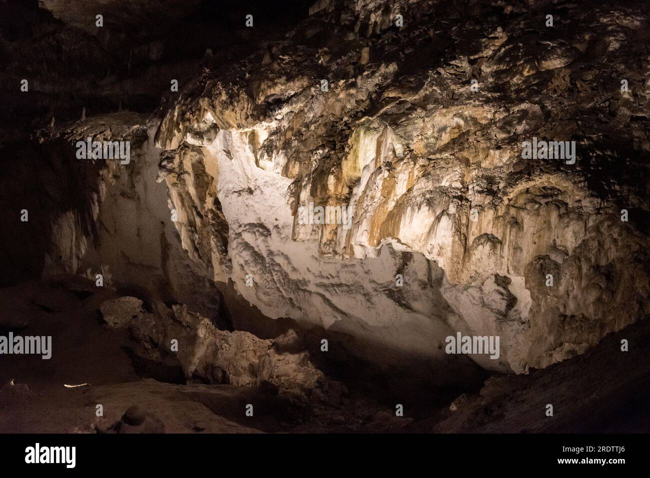 The magical Svoboda Cave in Slovakia Stock Photo - Alamy