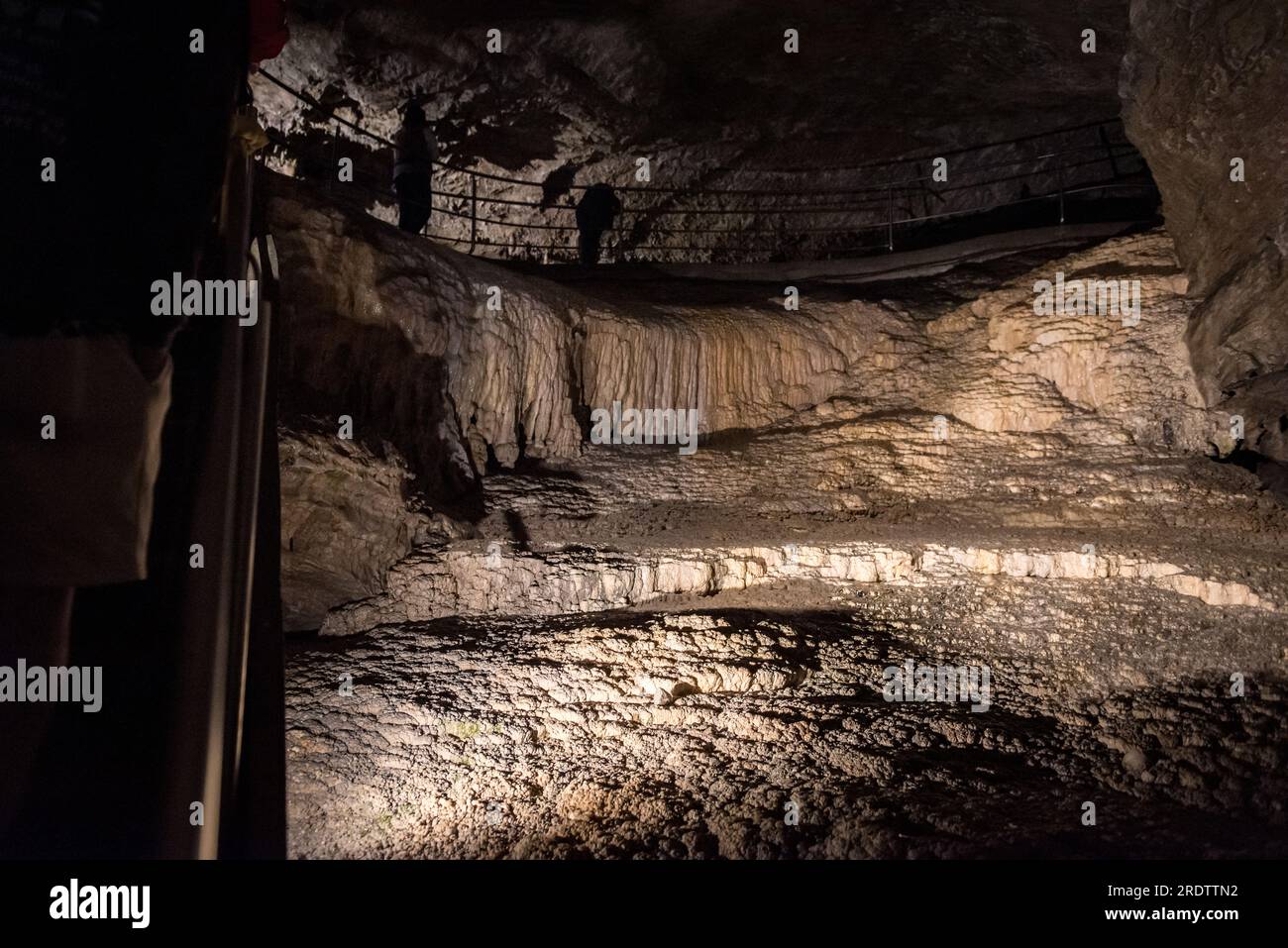 The magical Svoboda Cave in Slovakia Stock Photo - Alamy