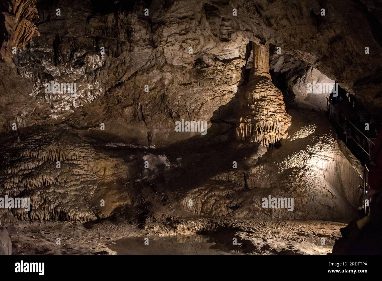 The magical Svoboda Cave in Slovakia Stock Photo - Alamy
