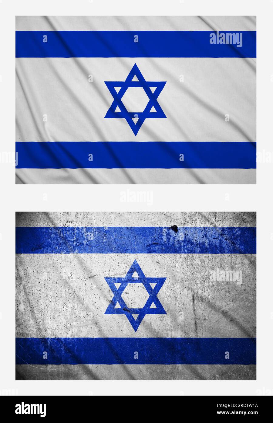 Waving flags world flag israel hi-res stock photography and images - Alamy