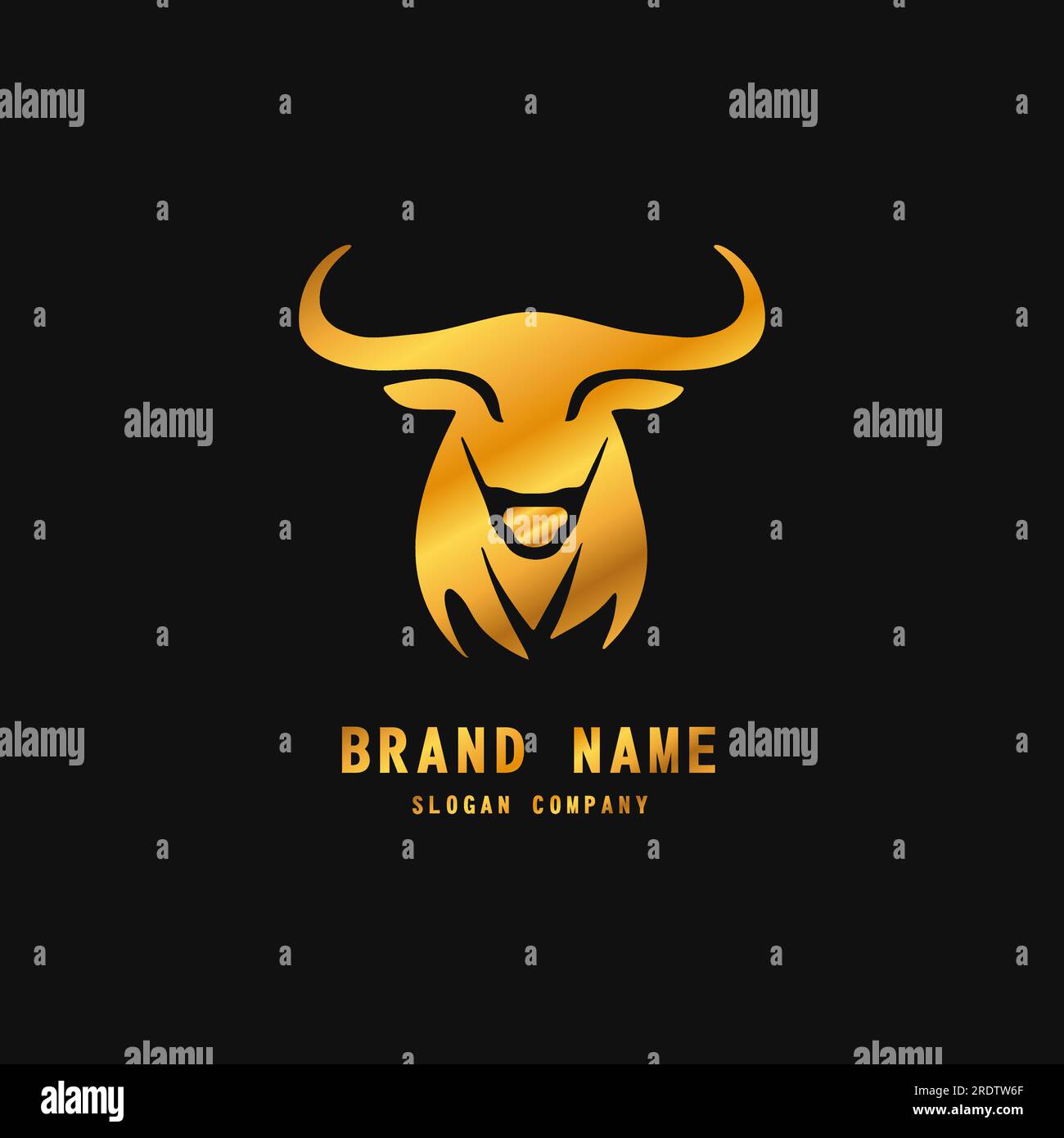 Bull logo. Premium logo for steakhouse, Steakhouse or butchery ...