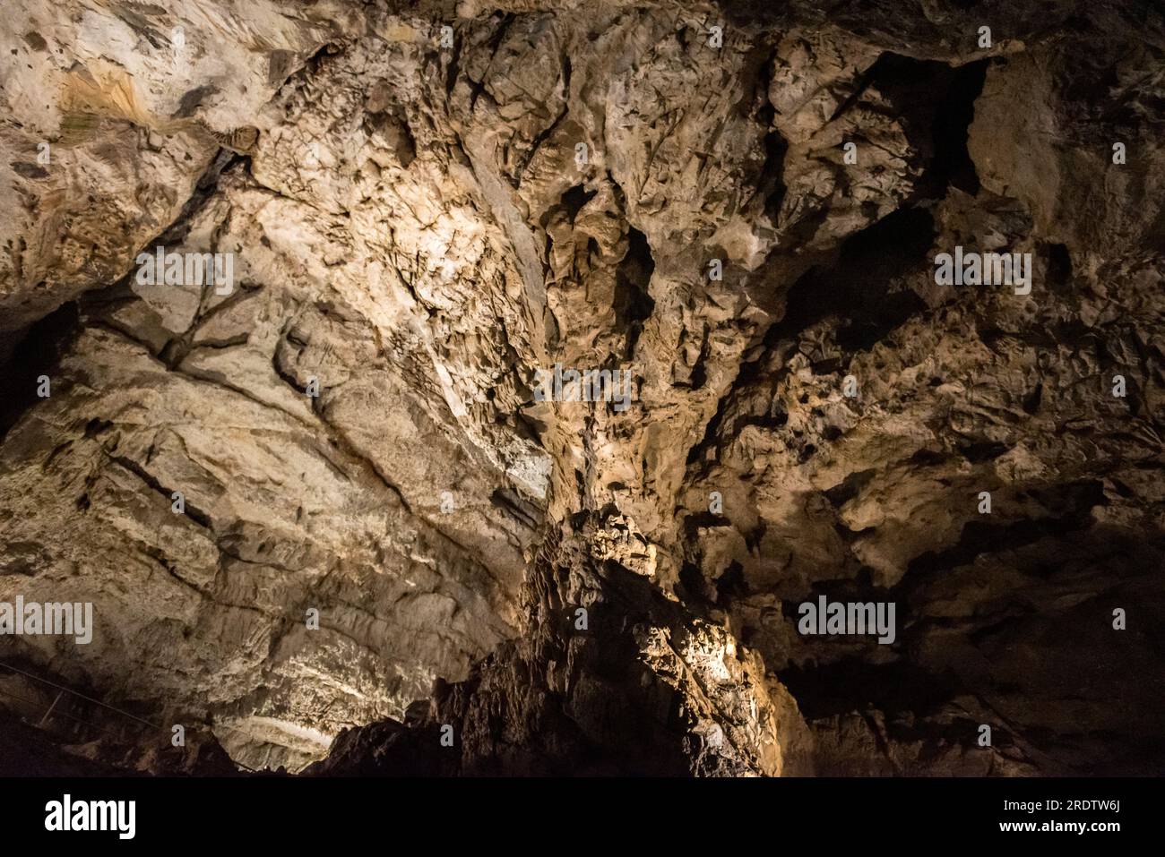 The magical Svoboda Cave in Slovakia Stock Photo - Alamy