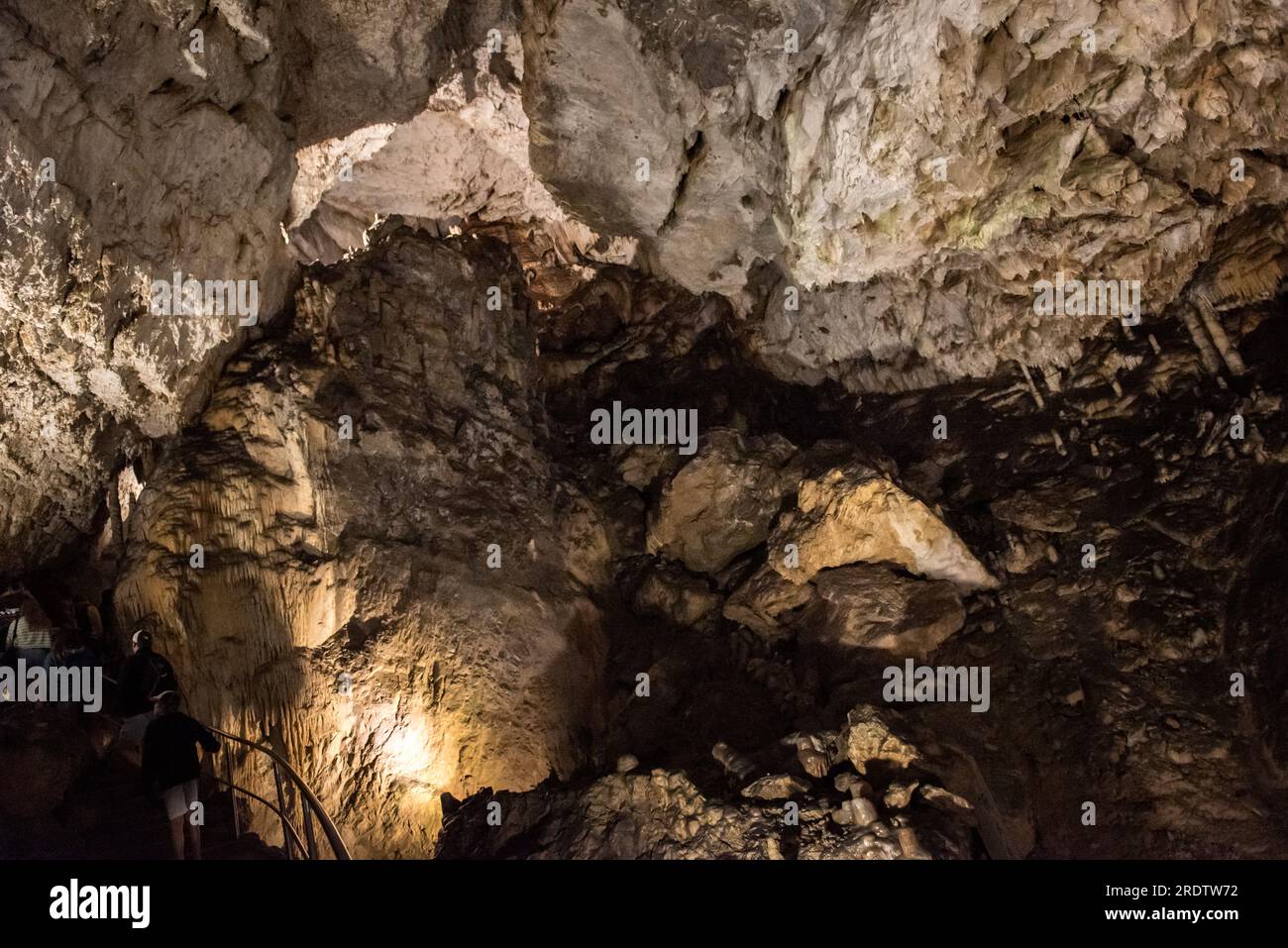The magical Svoboda Cave in Slovakia Stock Photo - Alamy