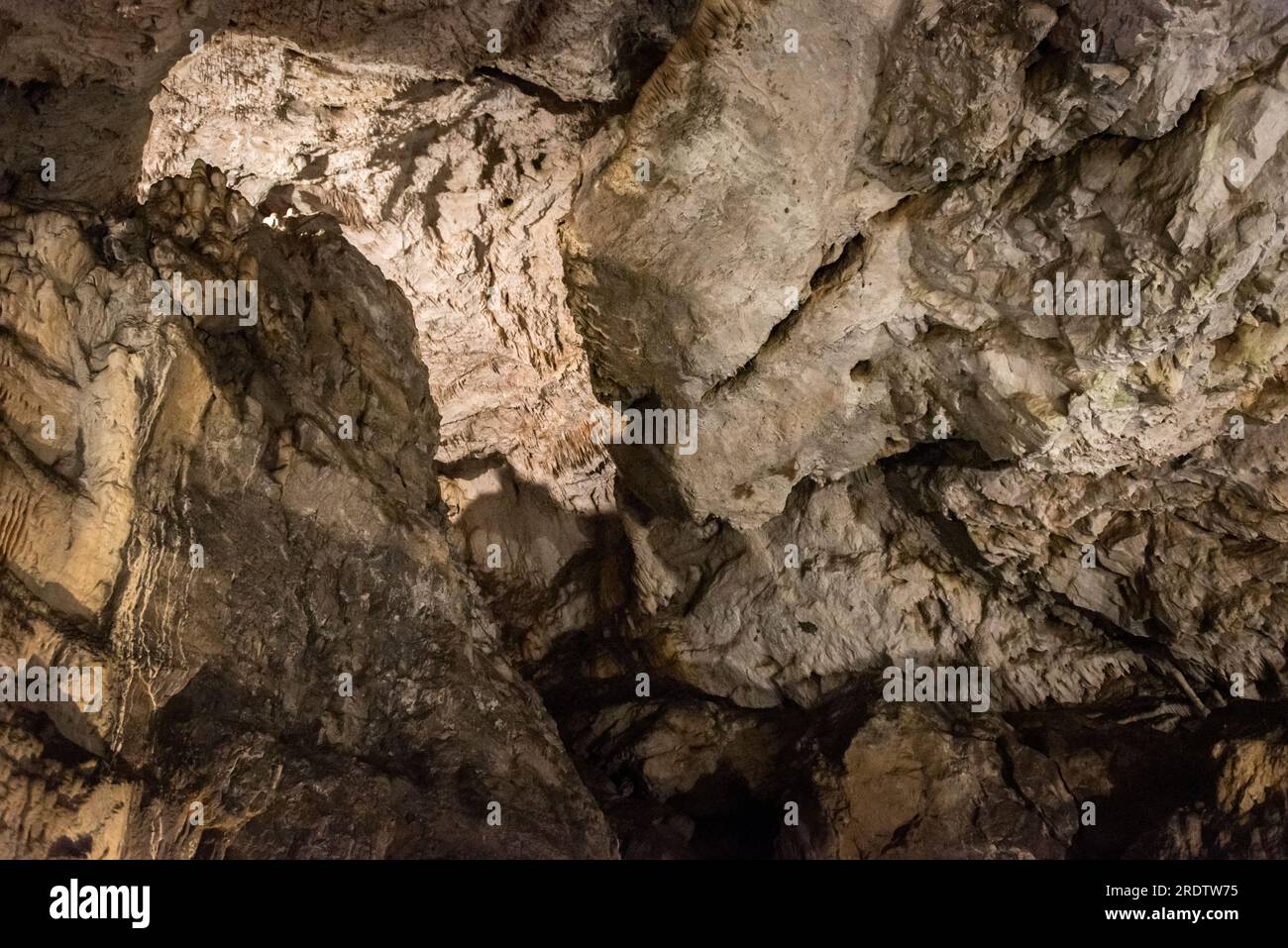 The magical Svoboda Cave in Slovakia Stock Photo - Alamy