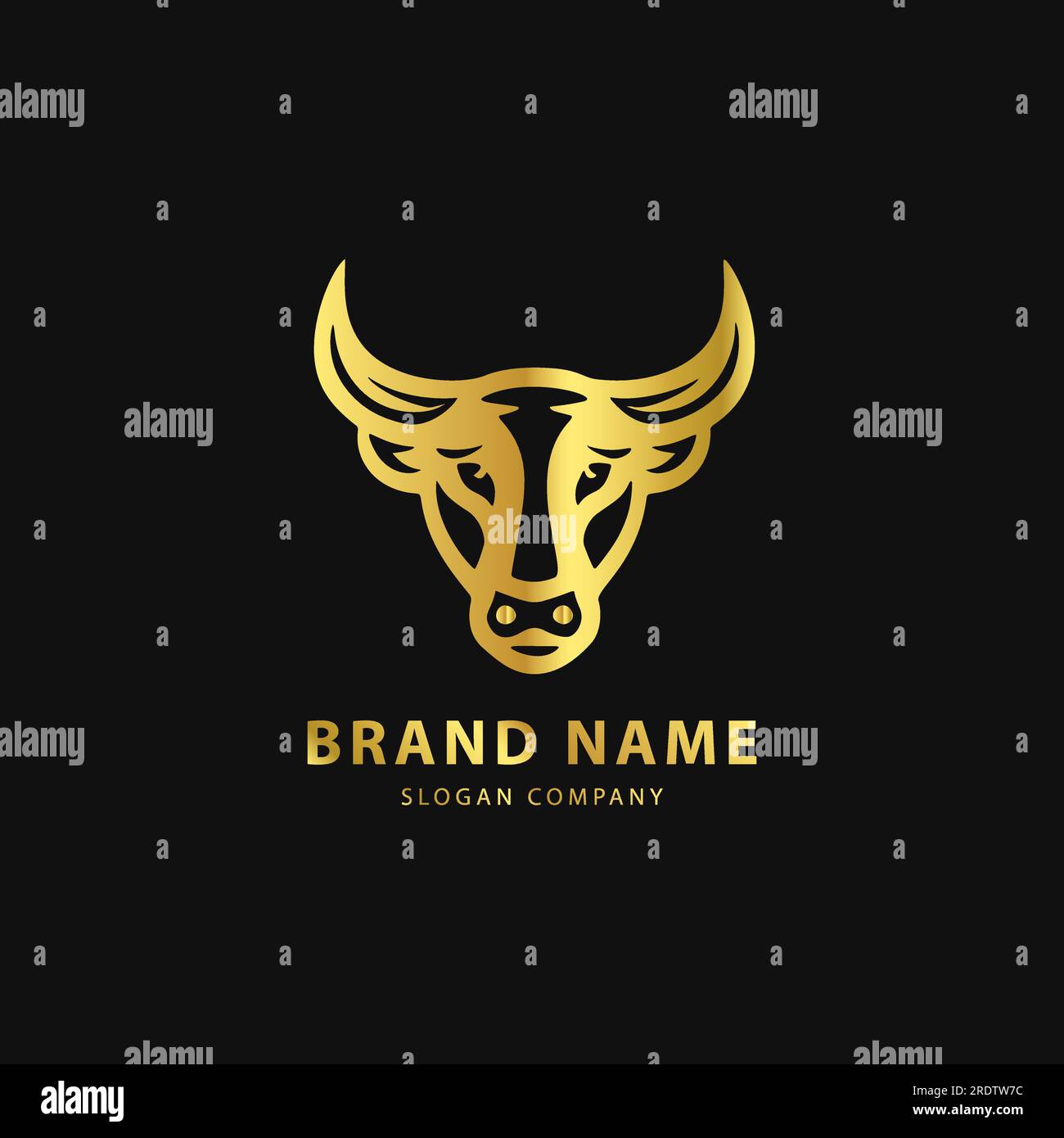 Bull logo. Premium logo for steakhouse, Steakhouse or butchery ...