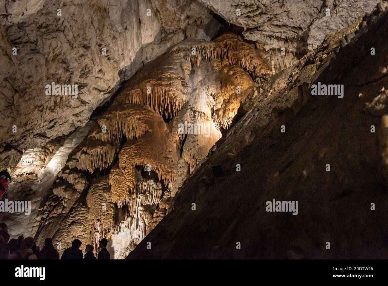 The magical Svoboda Cave in Slovakia Stock Photo - Alamy