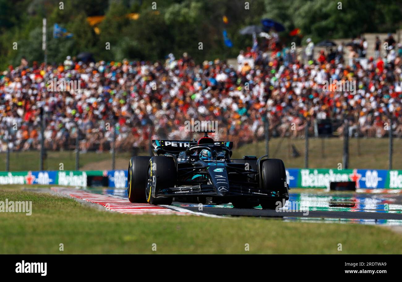 Budapest, Hungary. 23rd July, 2023. #63 George Russell (GBR, Mercedes ...