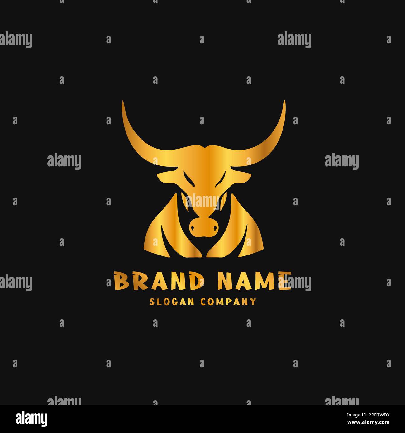 Bull logo. Premium logo for steakhouse, Steakhouse or butchery ...