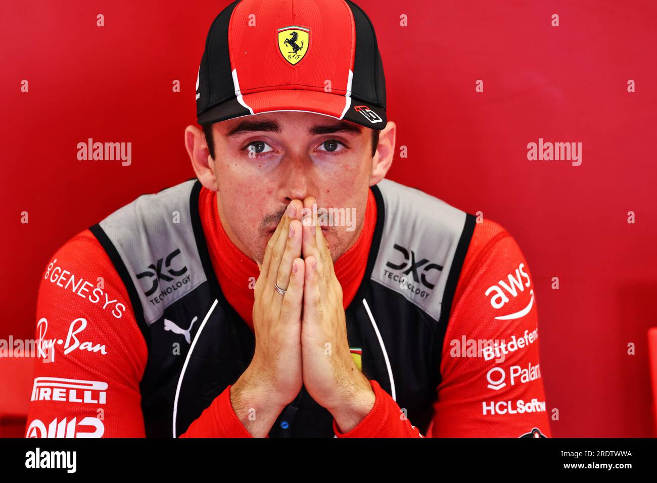 Charles leclerc of ferrari hi-res stock photography and images - Alamy