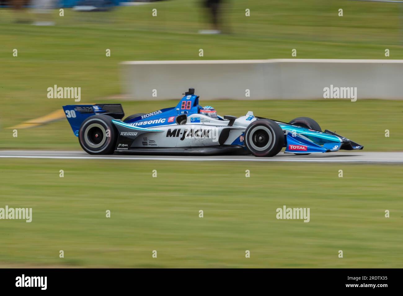 June 23, 2019, Elkhart Lake, Wisconsin, USA: TAKUMA SATO (30) of Japan ...