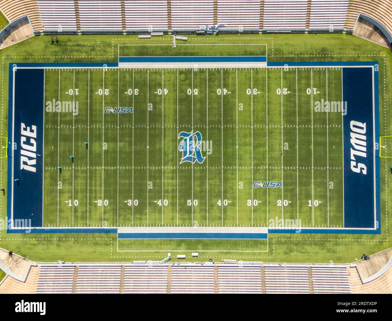May 29, 2020, Houston, Texas, USA: Rice Stadium is an American football ...