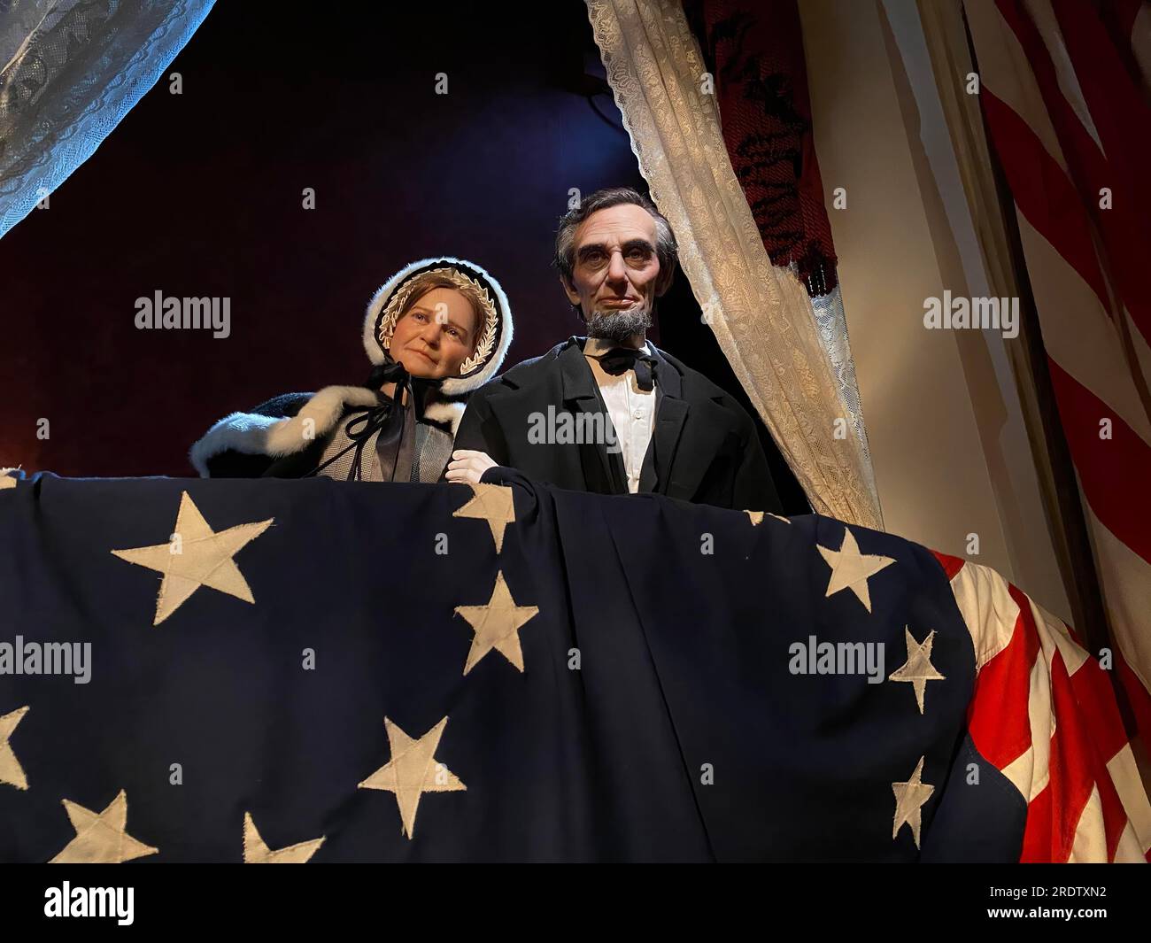 August 25, 2020, Springfield, Illinois, USA: The Abraham Lincoln ...