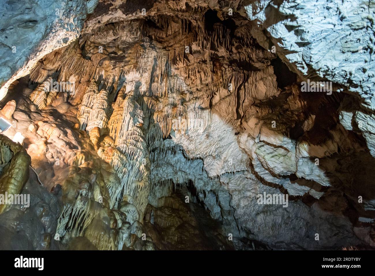 The magical Svoboda Cave in Slovakia Stock Photo - Alamy