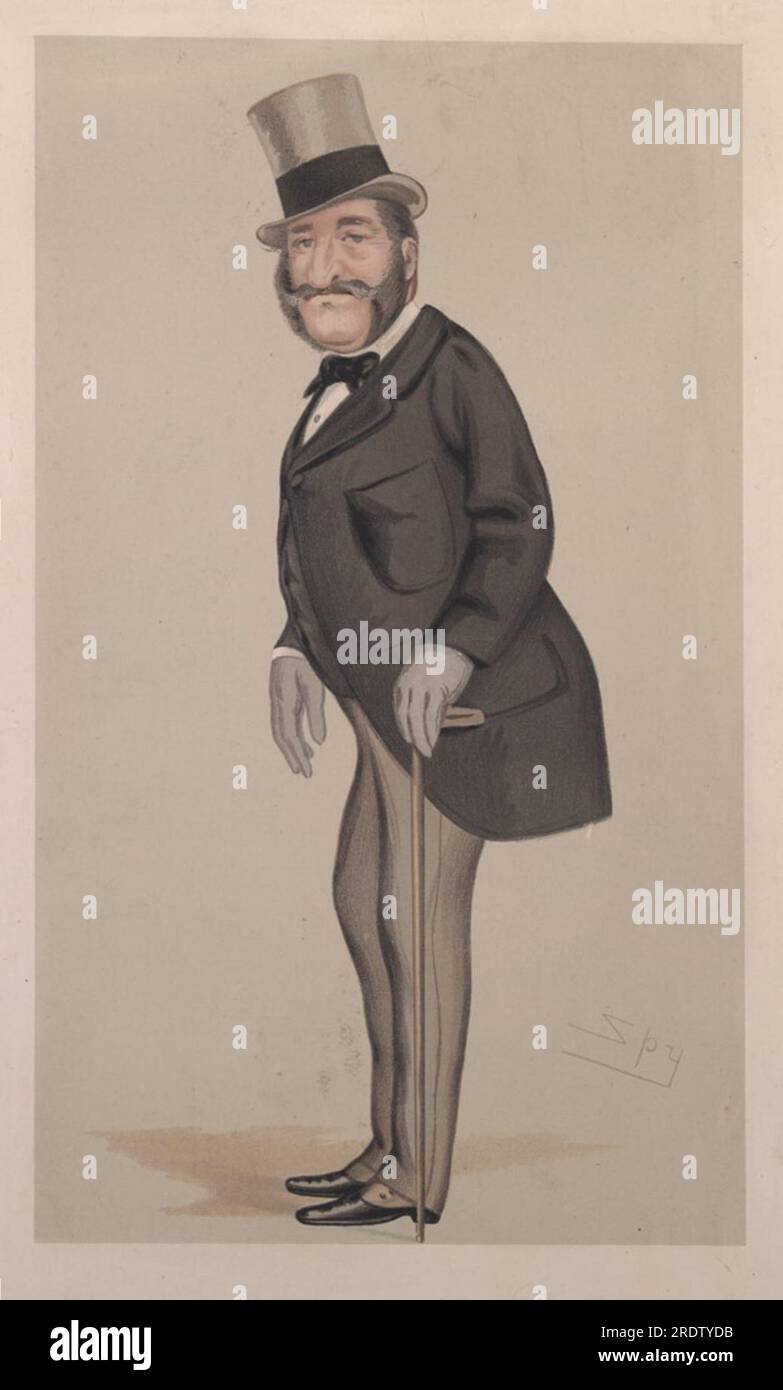the Duke of Sport 30 September 1876 by Leslie Ward Stock Photo - Alamy