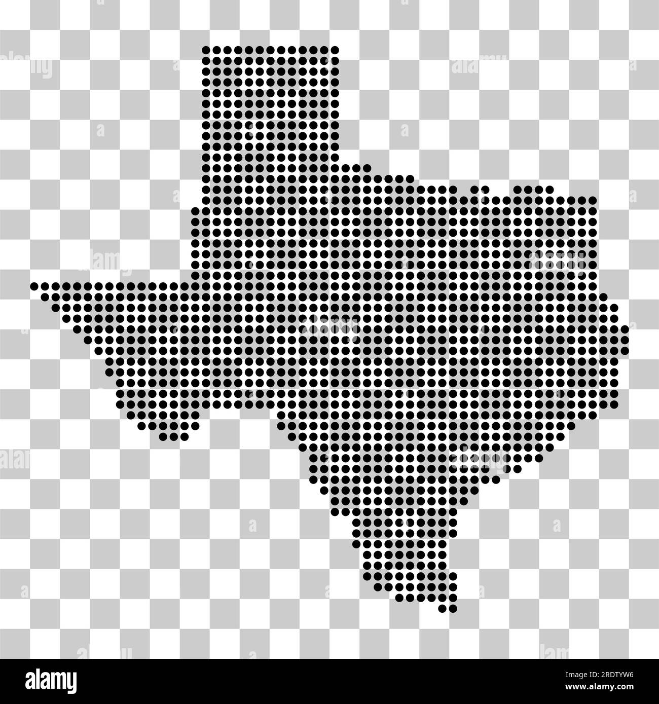 Texas map shape, united states of america. Flat concept icon symbol ...