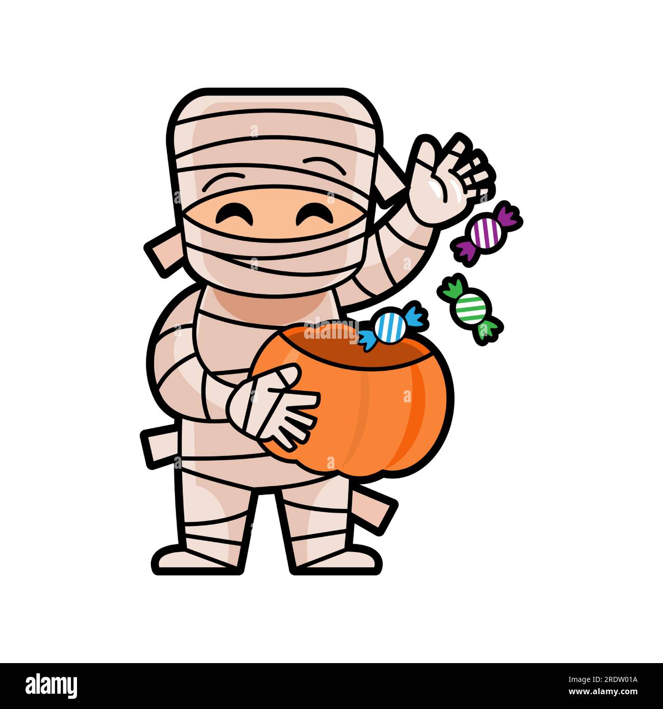 Halloween Clip Art Mummy Mummy Halloween Cartoon Costume PNG & SVG