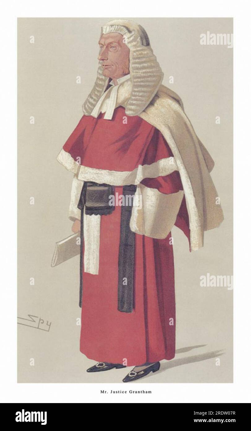 Mr justice grantham hi-res stock photography and images - Alamy