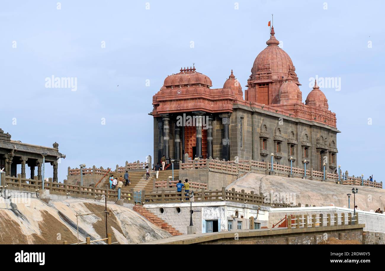 Vivekananda Rock Memorial in Kanyakumari, Tamil Nadu, South India ...