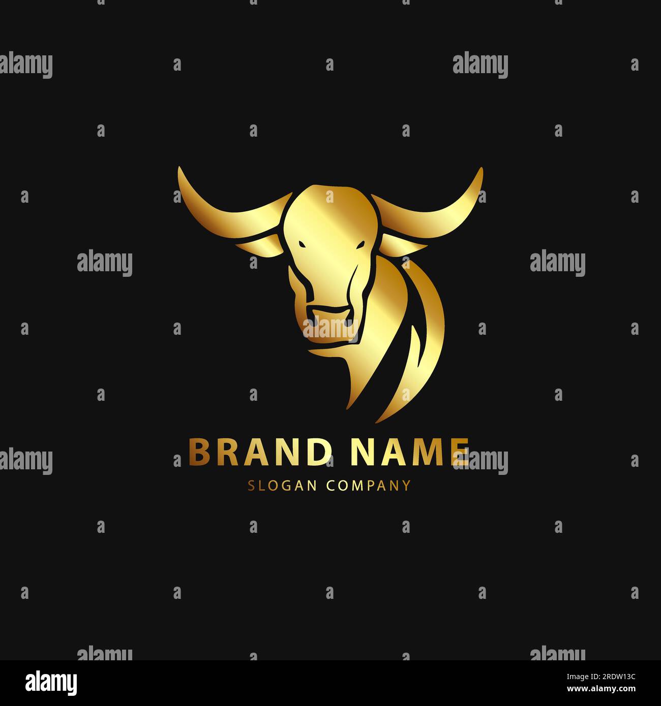 Bull logo. Premium logo for steakhouse, Steakhouse or butchery ...
