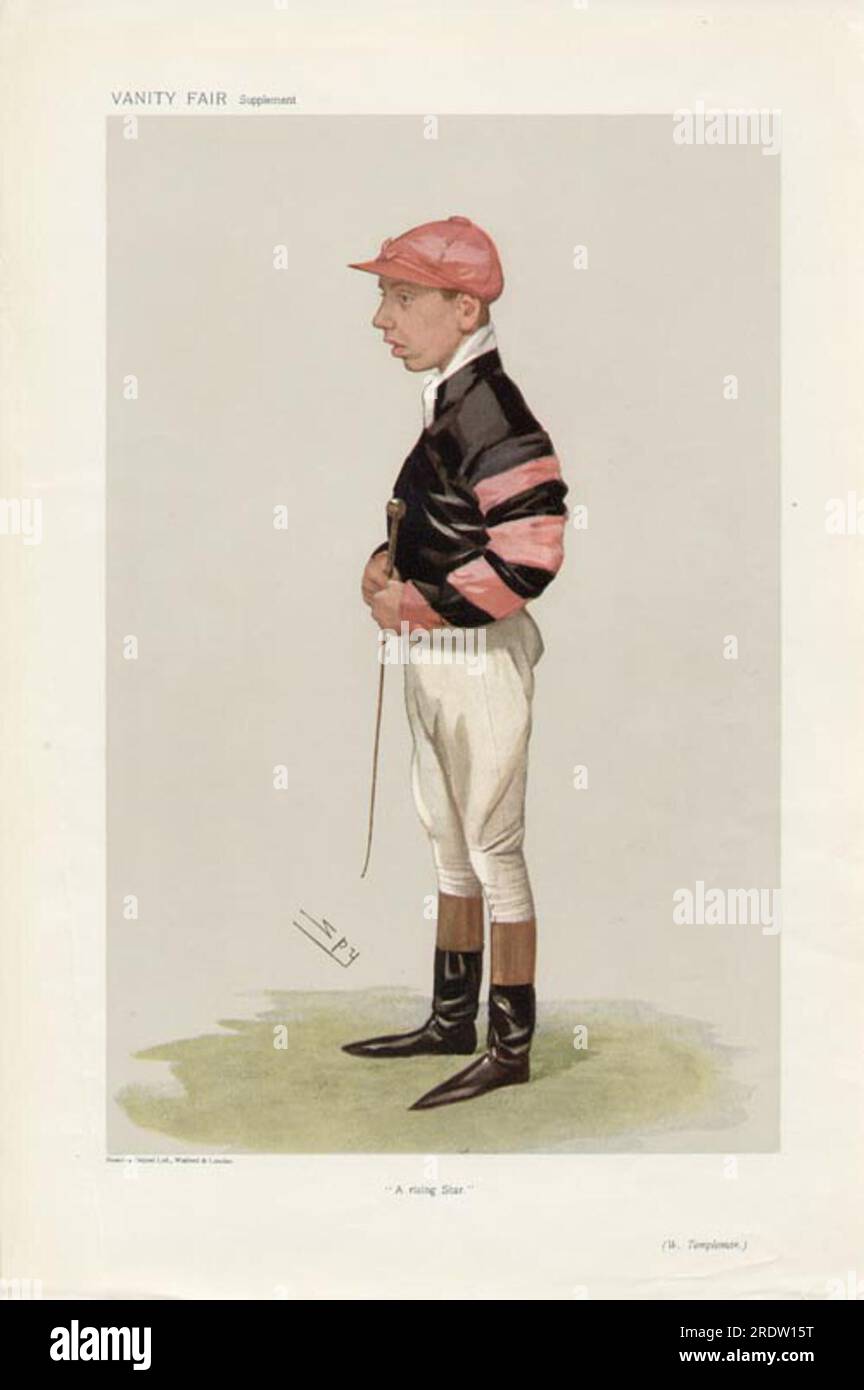 A rising Star 1906 by Leslie Ward Stock Photo - Alamy