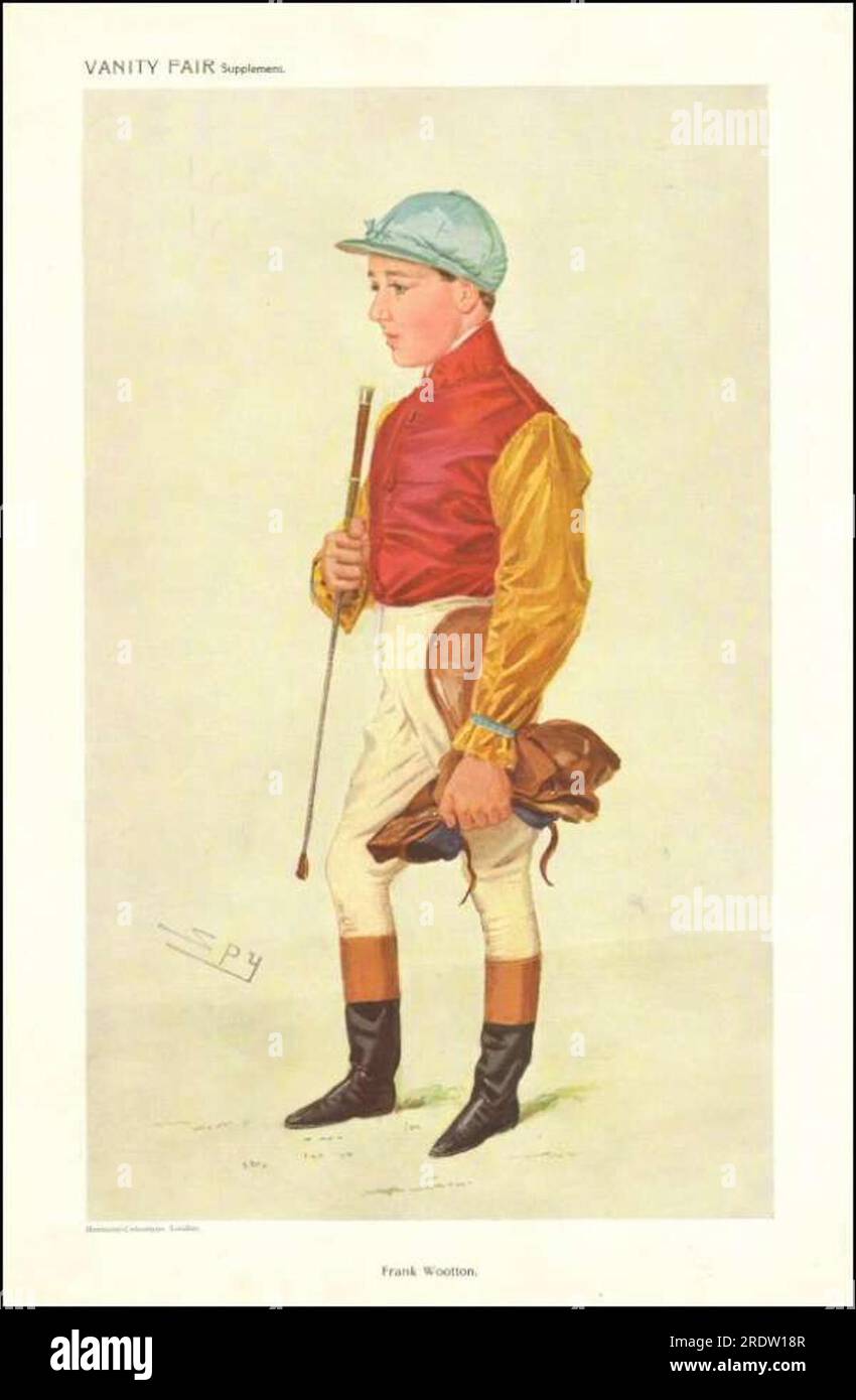 Frank Wootton 8 September 1909 by Leslie Ward Stock Photo - Alamy