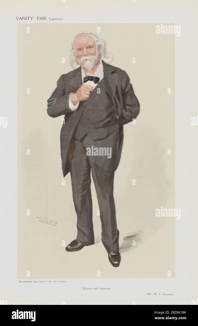 Science and Invention 28 September 1910 by Leslie Ward Stock Photo - Alamy