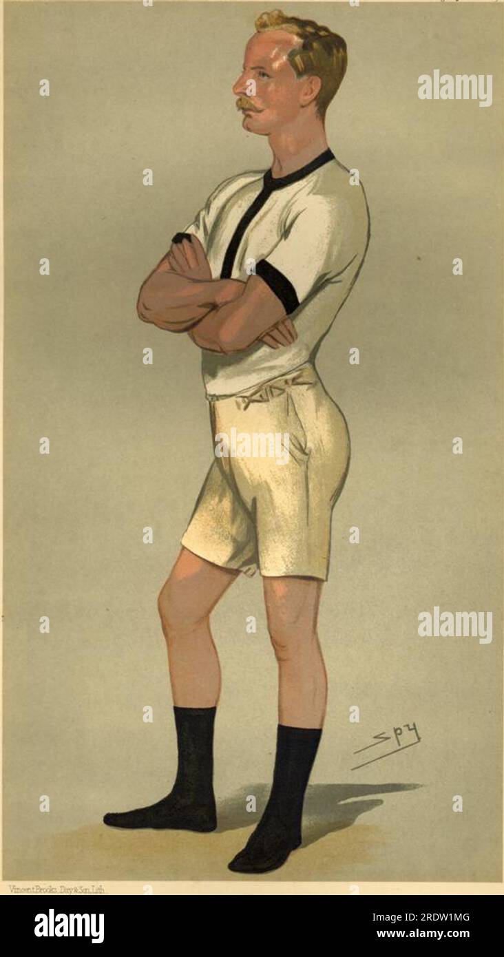 Wingfield Sculls 1889 by Leslie Ward Stock Photo - Alamy