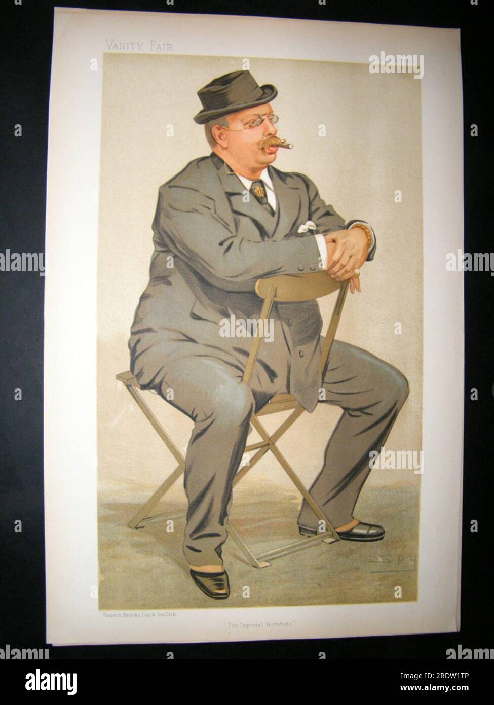 The Imperial Institute 27 July 1893 by Leslie Ward Stock Photo - Alamy