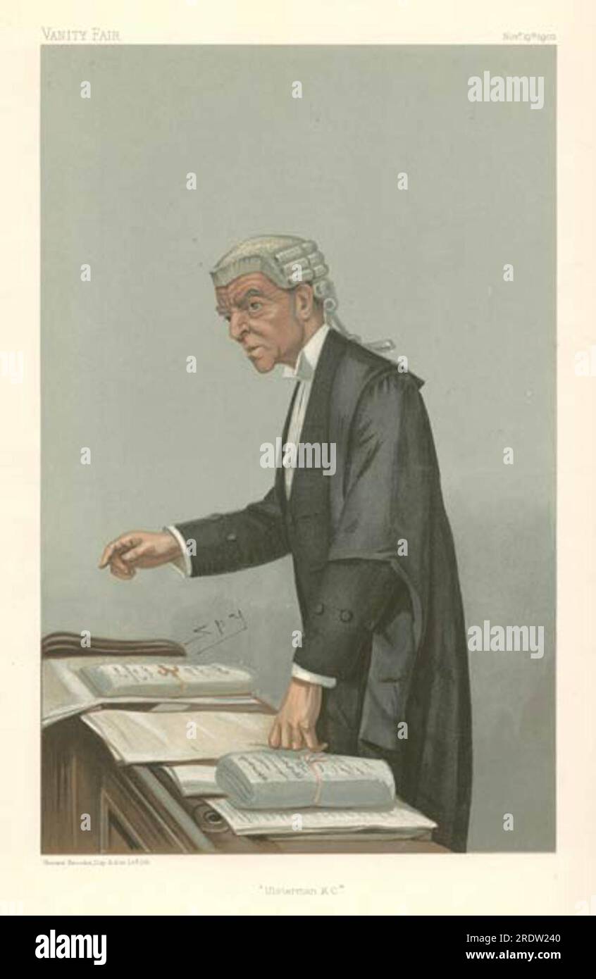 Ulsterman KC 1903 by Leslie Ward Stock Photo - Alamy