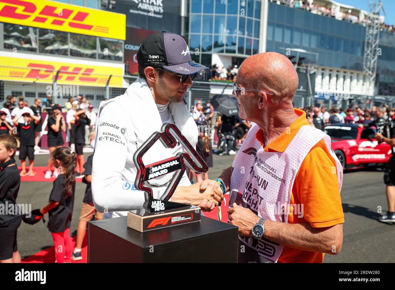Mogyorod, Hungary. 23rd July, 2023. OCON Esteban (fra), Alpine F1 Team ...