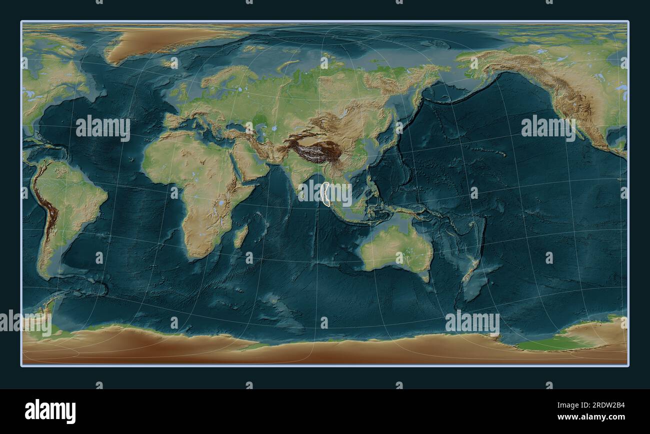 Burma tectonic plate on the Wiki style elevation map in the Patterson ...