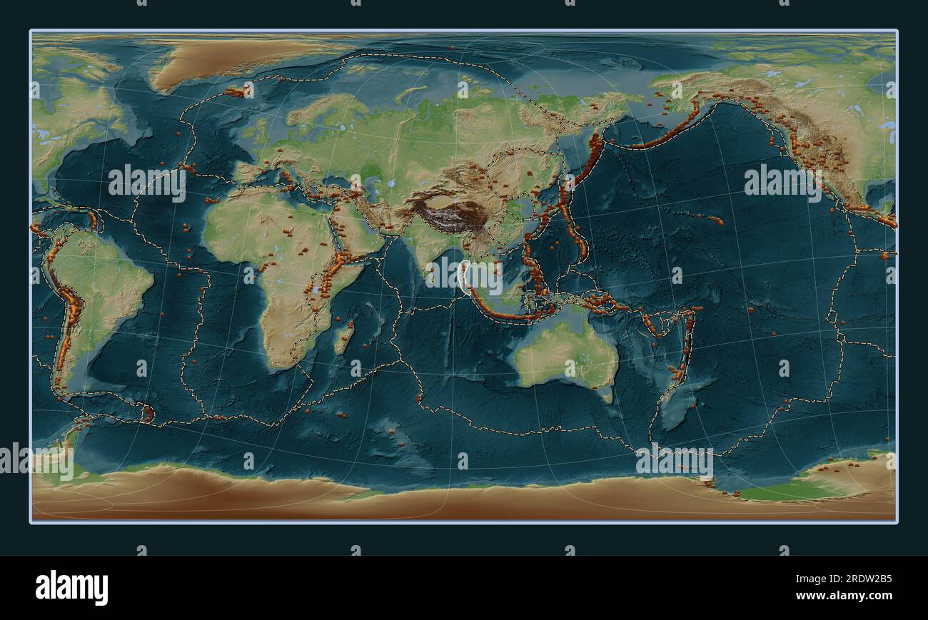 Burma tectonic plate on the Wiki style elevation map in the Patterson ...
