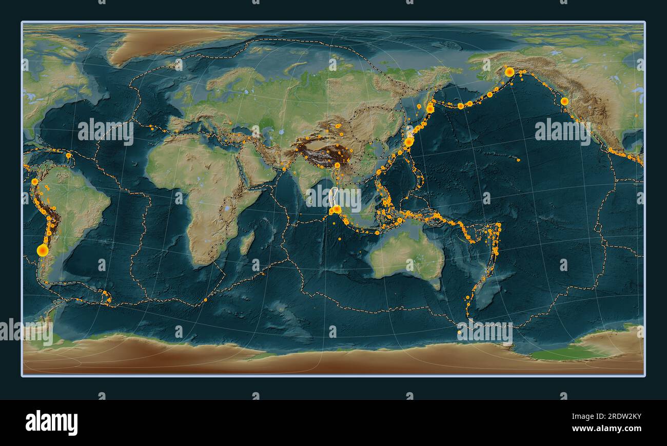 Burma tectonic plate on the Wiki style elevation map in the Patterson ...