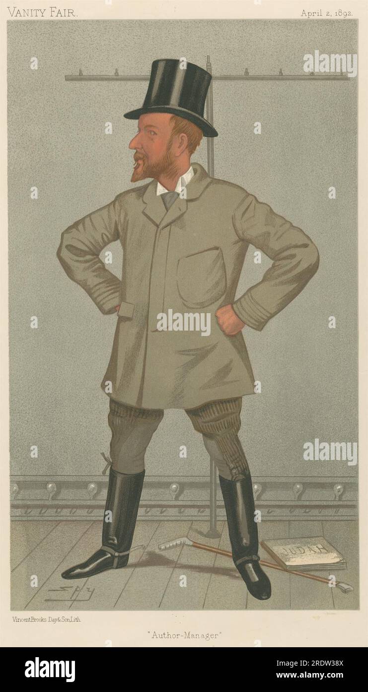 Vanity Fair: Theatre; 'Author-Manager', Mr. Henry Arthur Jones, April 2 ...