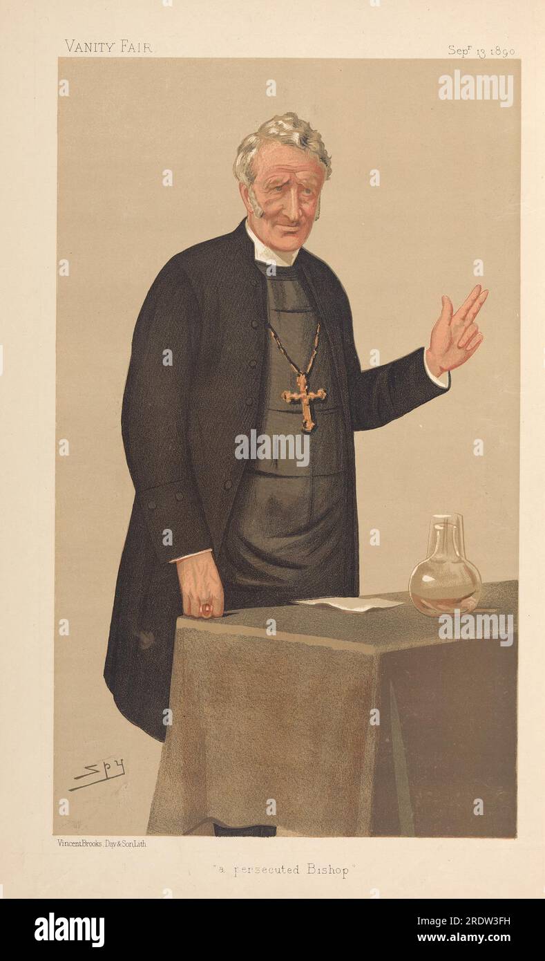 Vanity Fair - Clergy. 'A persecuted Bishop'. Rev. Edward King, Bishop ...