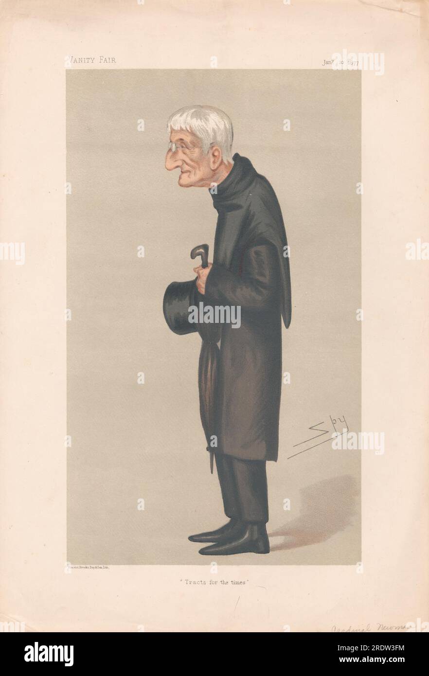 Vanity Fair - Clergy. 'Tracts for the times'. Cardinal Newman. 20 ...
