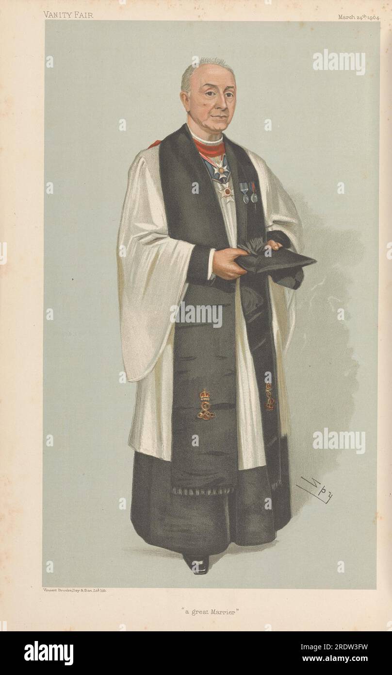 Vanity Fair - Clergy. 'a great Marrier'. Rev. Edgar Sheppard. 24 March ...