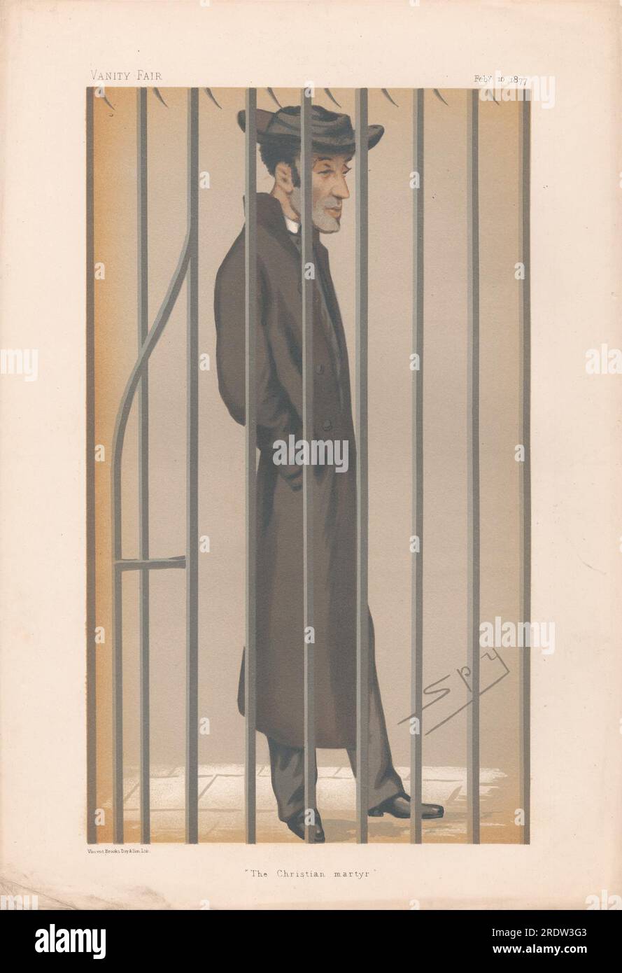 Vanity Fair - Clergy. 'The Christian martyr'. Rev. Arthur Tooth. 10 ...