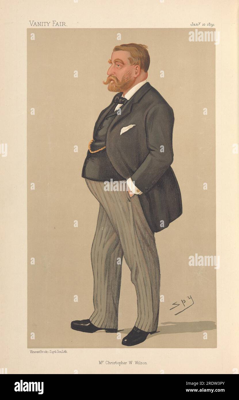 Vanity Fair: Horse Trainers; Mr. Christopher Wyndham Wilson, January 10 ...