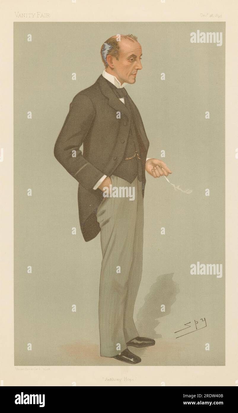 Vanity Fair: Literary; 'Anthony Hope', Mr. Anthony Hope Hawkins ...