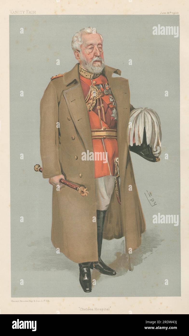Vanity Fair: Military and Navy; 'Chelsea Hospital', Field Marshal Sir ...