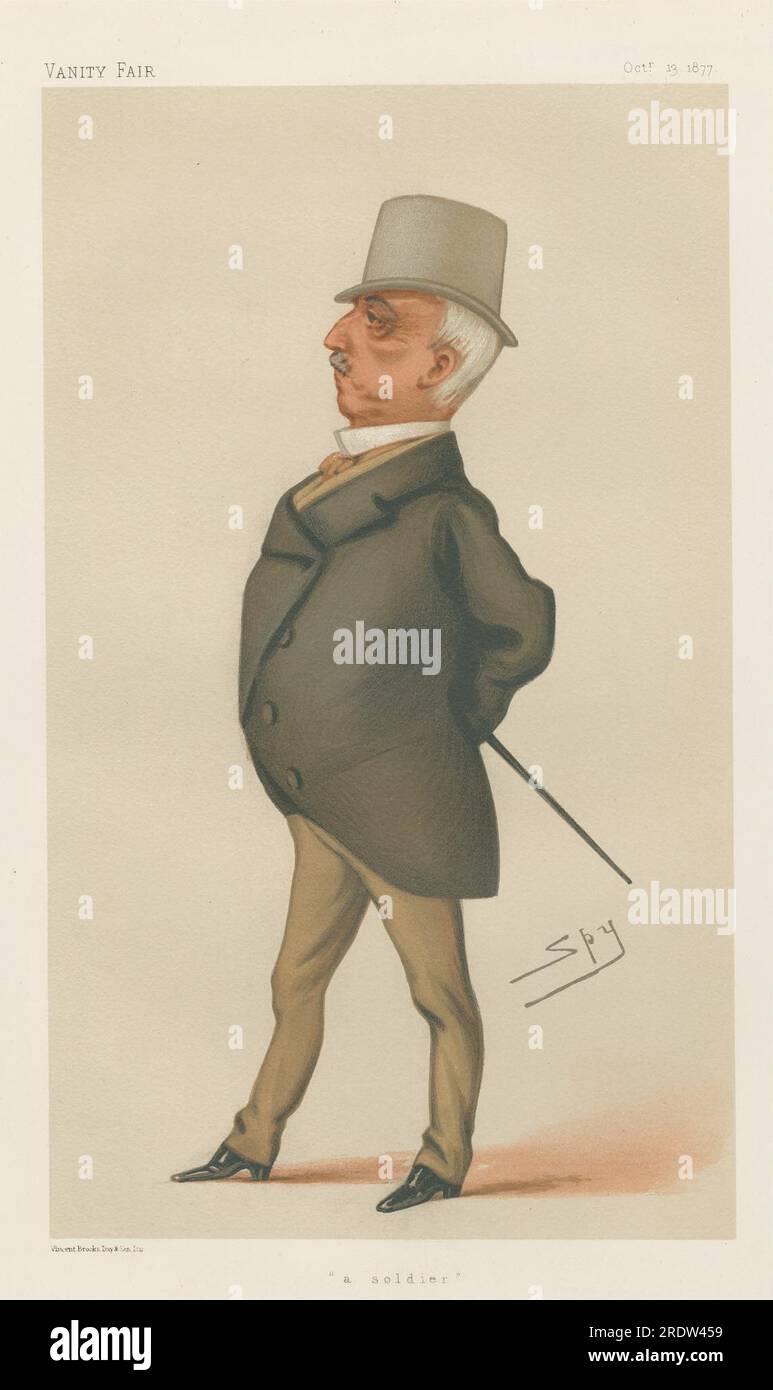 Vanity Fair: Military and Navy; 'A Soldier', General Lord George ...